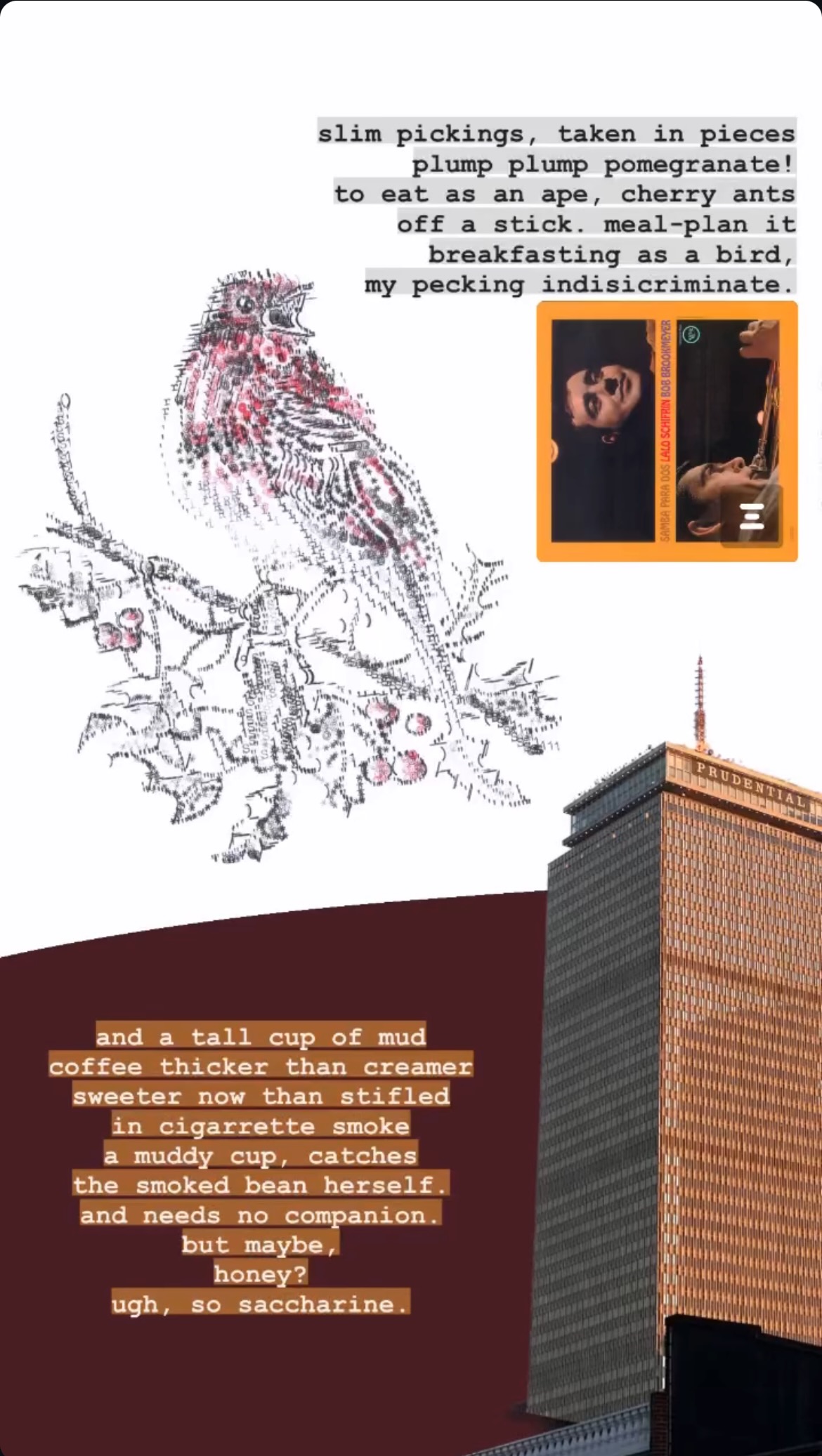 poems & collages – borderline baroque